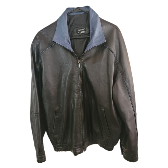St. Croix | Jackets & Coats | St Croix Twotone Lamb Leather Jacket ...